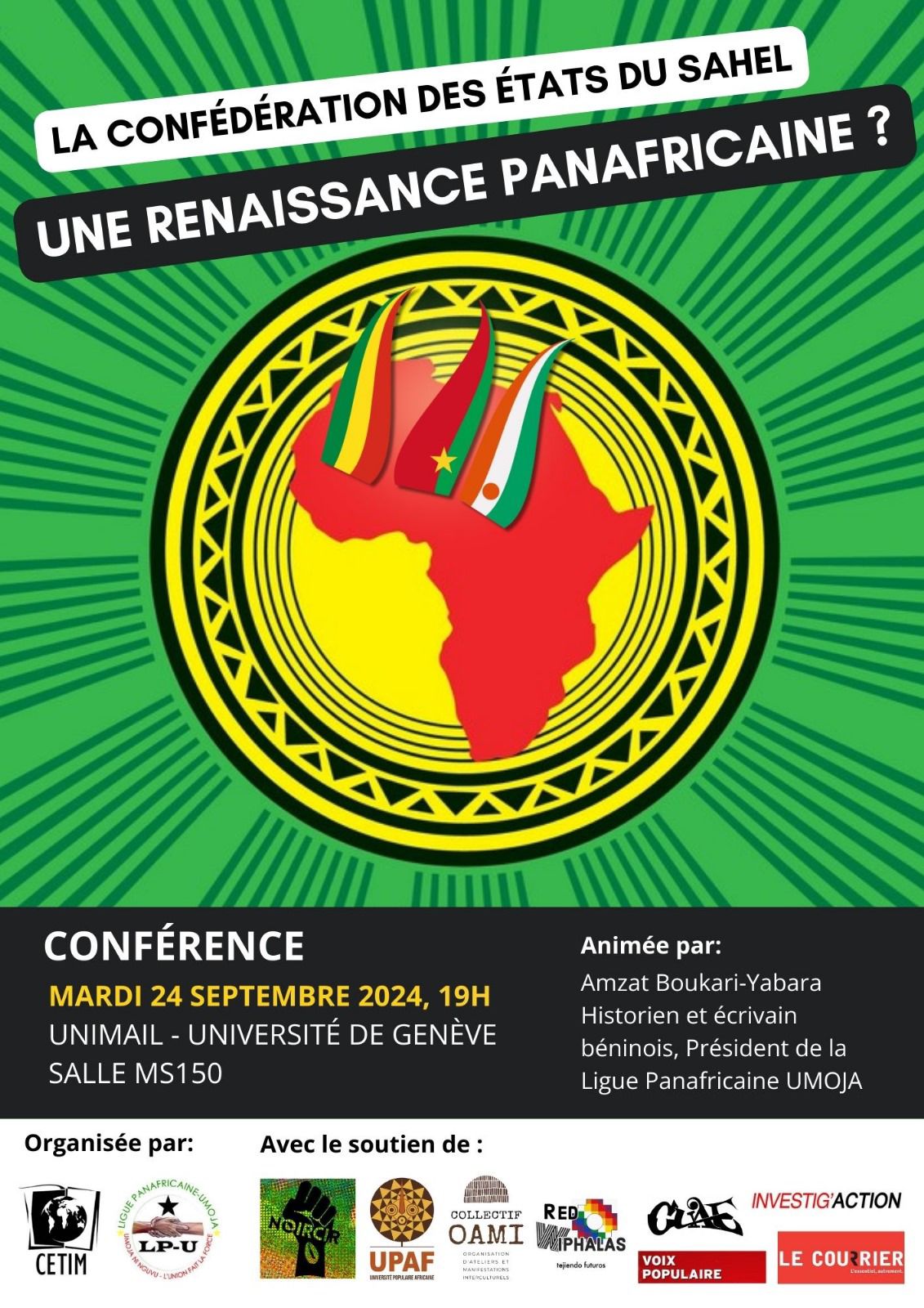 Conférence La confédération des états du Sahel: Une renaissance ...